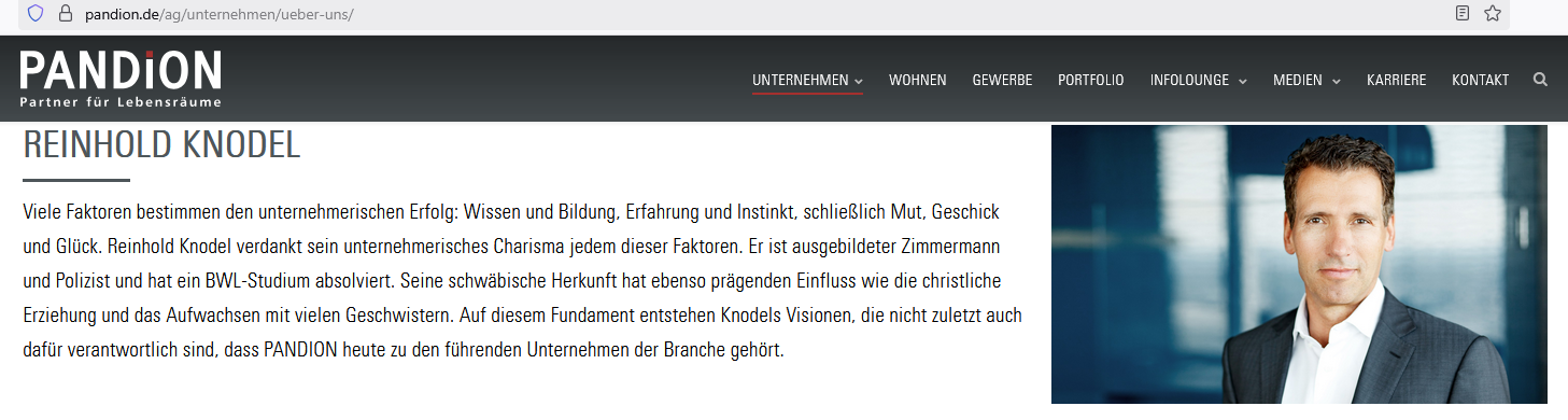PANDION AG - Immobilienprojektentwickler